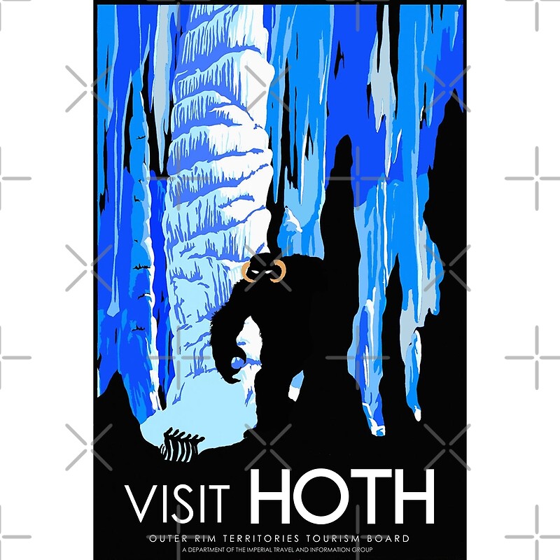 "Visit HOTH" by INFIDEL | Redbubble