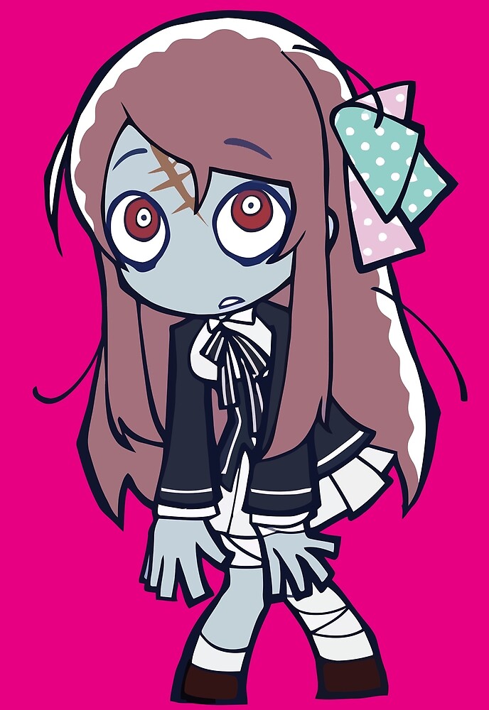 "Sakura Zombie Chibi" by Chibify | Redbubble