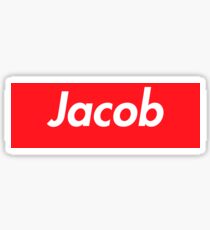 Jacob Name Stickers | Redbubble