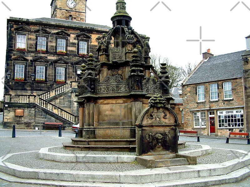 "Linlithgow Cross" by Tom Gomez | Redbubble