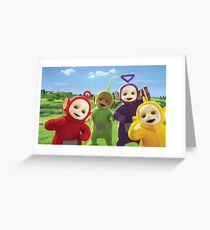 Teletubbies Greeting Cards | Redbubble