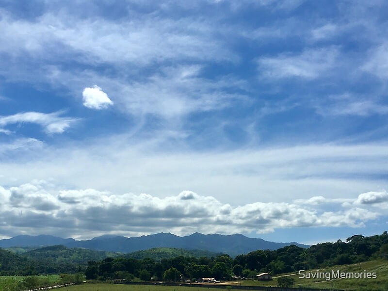"Filipino Countryside’s Mountains " by SavingMemories | Redbubble