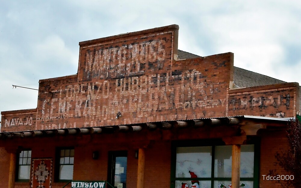 "Old Brick Store Front Sign" by Tdcc2000 | Redbubble