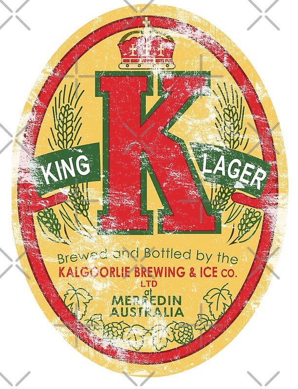 "King Lager" by LostPerth | Redbubble
