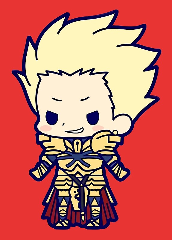 "Gilgamesh Chibi" by Chibify | Redbubble
