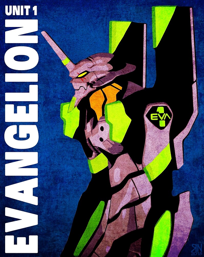 "Evangelion Unit 1" by Rodimus76 | Redbubble