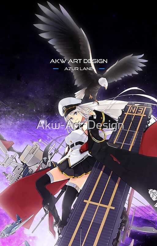 Enterprise》 Azur Lane || USS Eagle Union" by Akw-Art-Design | Redbubble