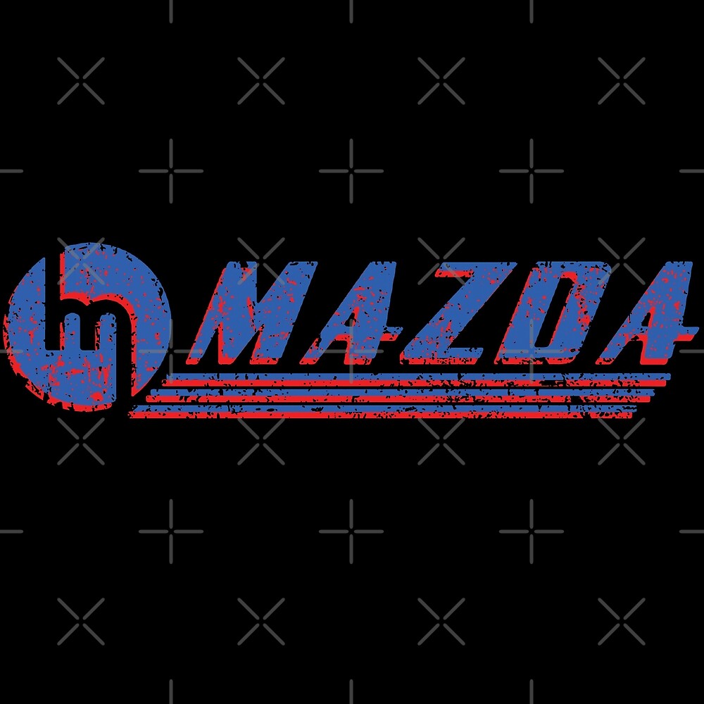"Vintage Mazda Logo" by tanyarose | Redbubble