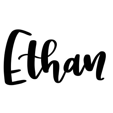 "Ethan " Sticker for Sale by ellietography | Redbubble