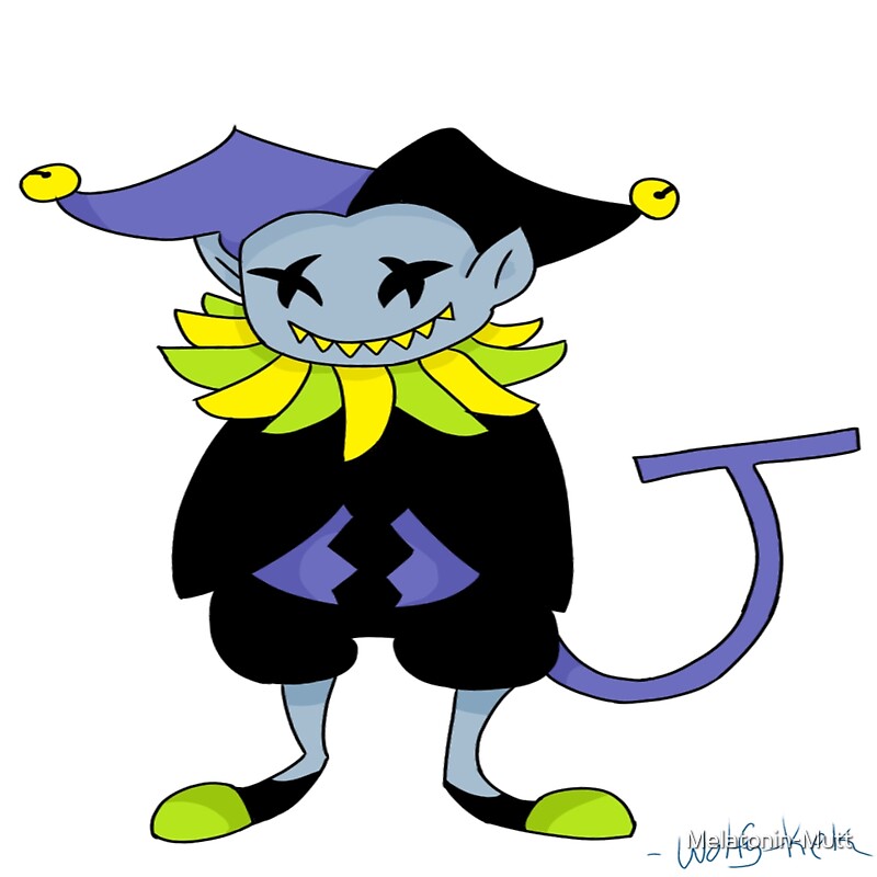 "Jevil" by Melatonin-Mutt | Redbubble