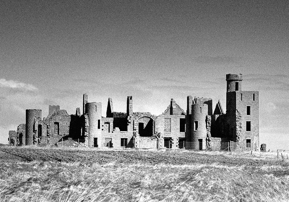 "Slains Castle, Scotland" by Scott Moncrieff | Redbubble