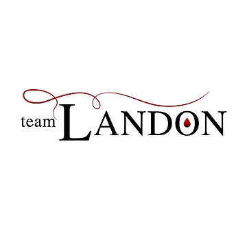 "Team Landon" Sticker for Sale by JahayTheFoxAO | Redbubble