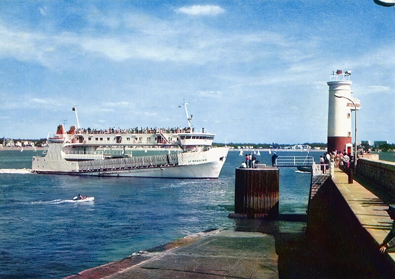 "The Royan ferry in 1972" by Francois Richet | Redbubble