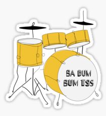 Ba Dum Tss Stickers | Redbubble