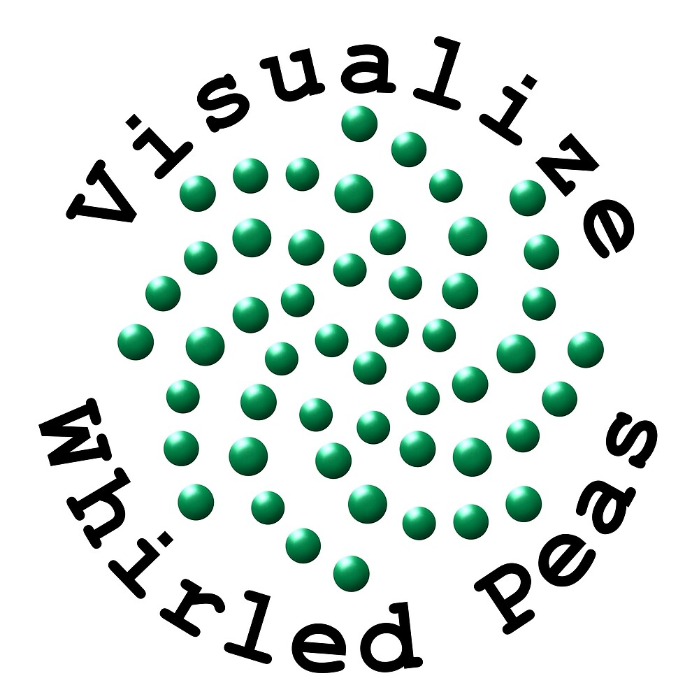 "Visualize Whirled Peas" by NiftyGaloot | Redbubble