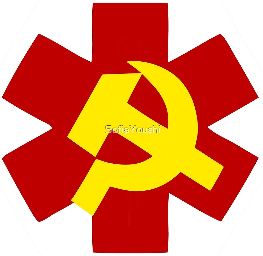 "Hamer and sickle medical sign" by SofiaYoushi | Redbubble