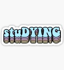 Studying Stickers | Redbubble
