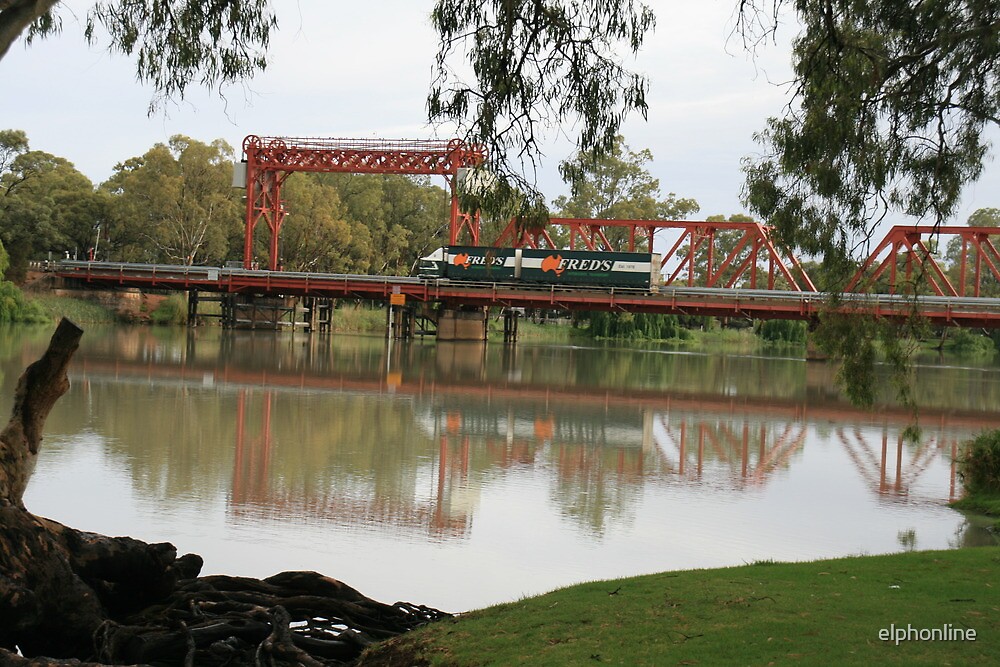 "View from the River-bend Caravan Park,Paringa,South Australia." by ...