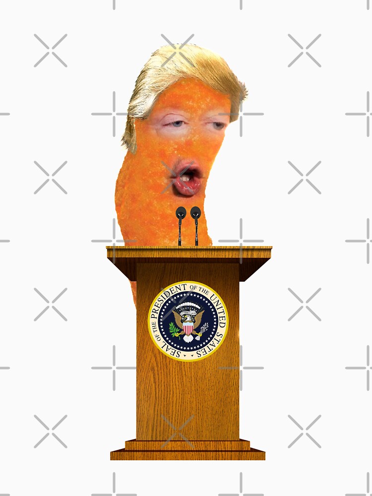 "Trump Cheeto" T-shirt by Iaccol | Redbubble