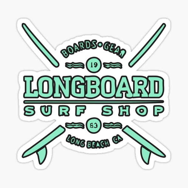 Surf Shop Stickers | Redbubble