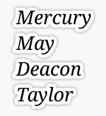 Queen Band Stickers | Redbubble