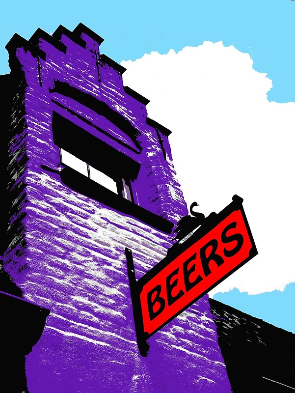 "Beers Sign - Brugge" by LexaTHarpell | Redbubble