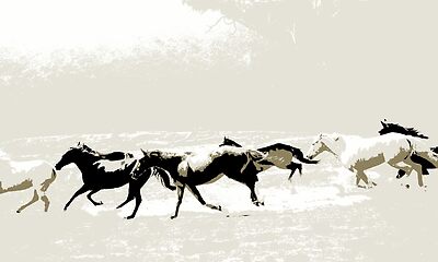 "Chasing the Mob " by LexaTHarpell | Redbubble