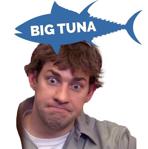 ""Big Tuna" - Jim Halpert |The Office US " by StillClaire | Redbubble