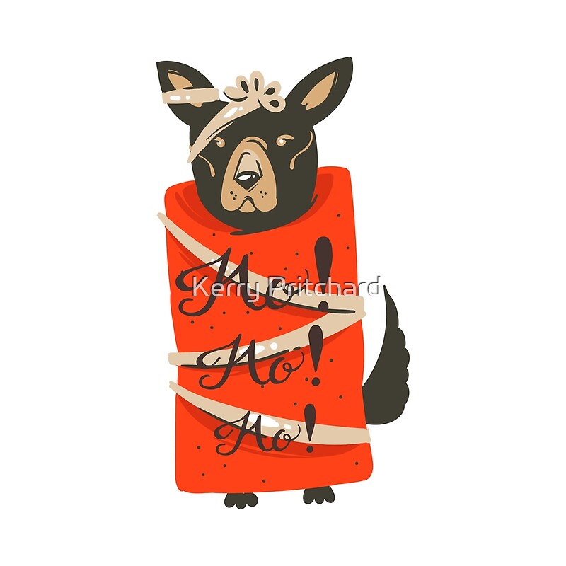 "Ho ho ho dog" by WordFandom | Redbubble