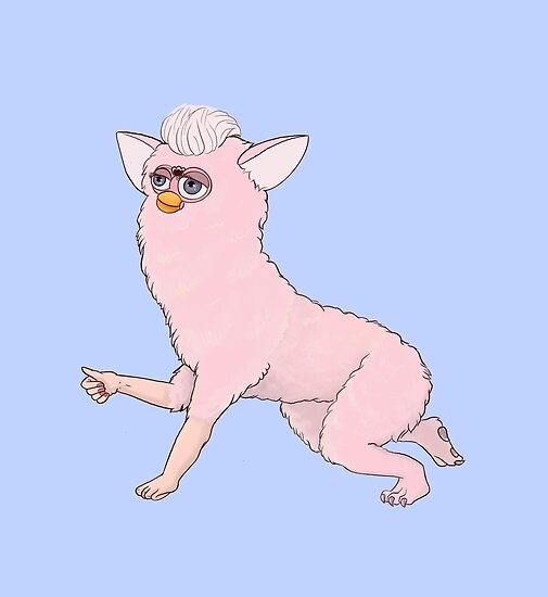 "Furby God" Poster by casandrajohnsen | Redbubble