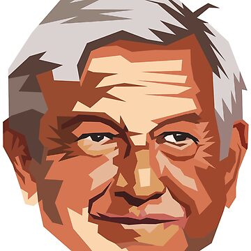 "AMLO" Art Print by SAUHER | Redbubble