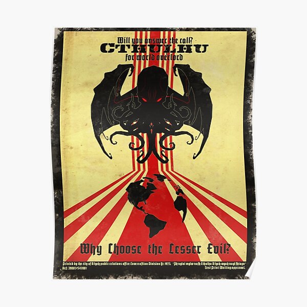 Cthulhu Posters | Redbubble