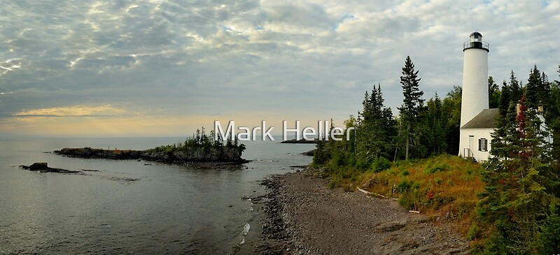 "Rock Harbor Lighthouse - Isle Royale N. P." by Mark Heller | Redbubble