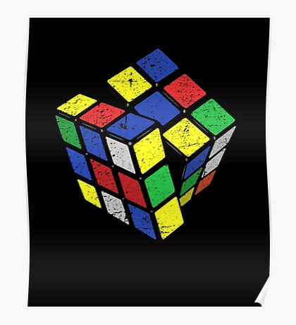 Rubik Cube Posters | Redbubble