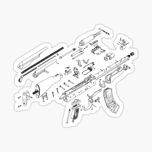 Ak47 Stickers | Redbubble
