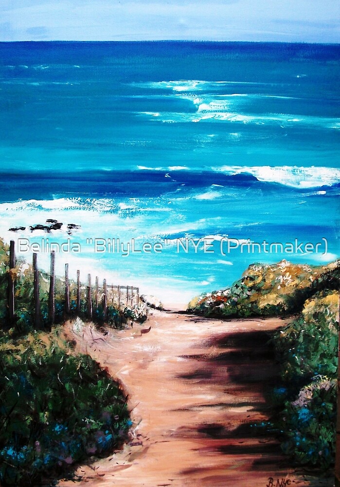 "Mornington Peninsula Beach" by Belinda "BillyLee" NYE (Printmaker ...