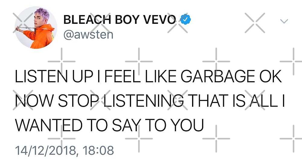 "awsten knight tweet" by MollieAlexx | Redbubble