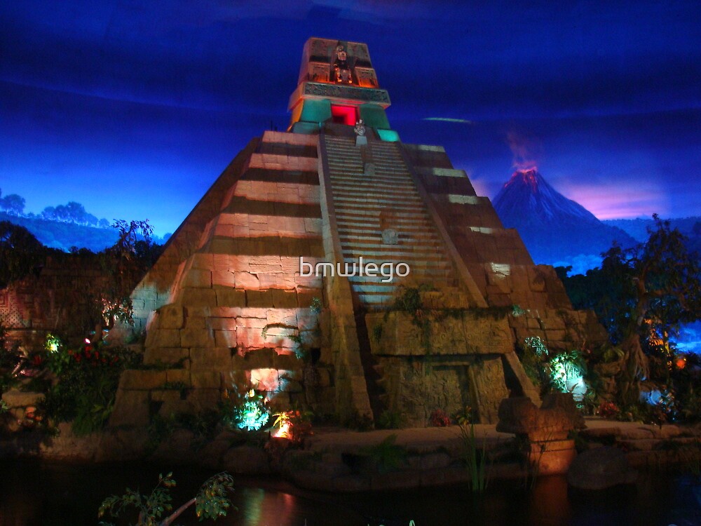 "Epcot Center inside Mexico Pavillion" by bmwlego | Redbubble