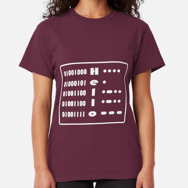 Morse Code T-Shirts | Redbubble