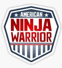 American Ninja Warrior Stickers | Redbubble