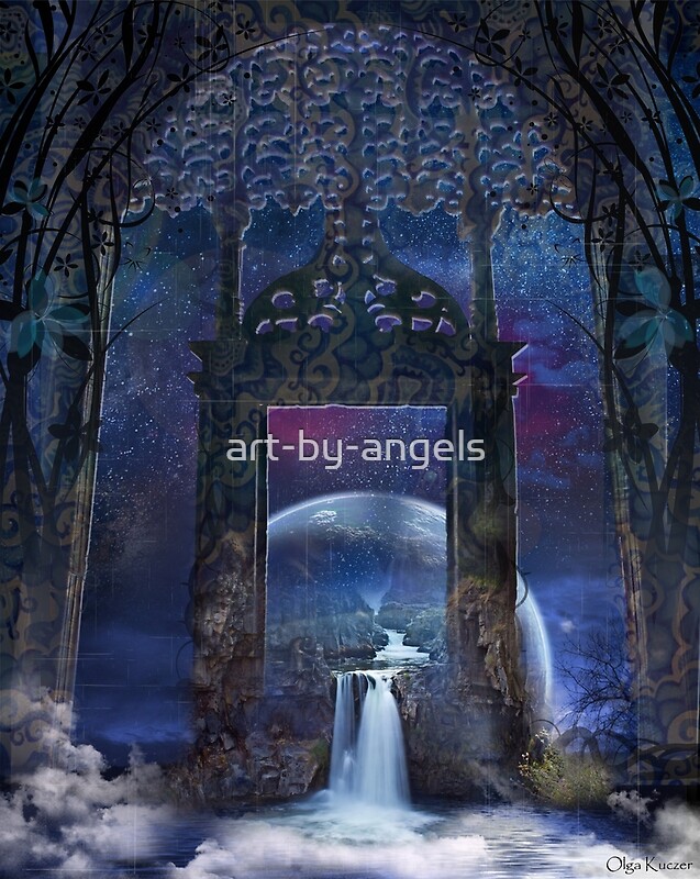 "Merging to Reality" by art-by-angels | Redbubble