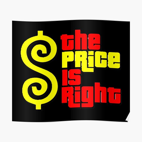 The Price Is Right Posters | Redbubble
