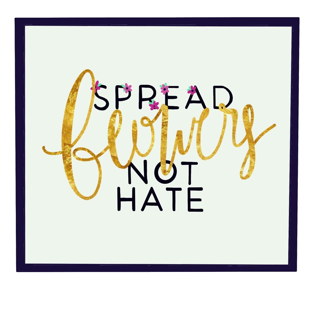 "Defeat hate " by elonaut | Redbubble