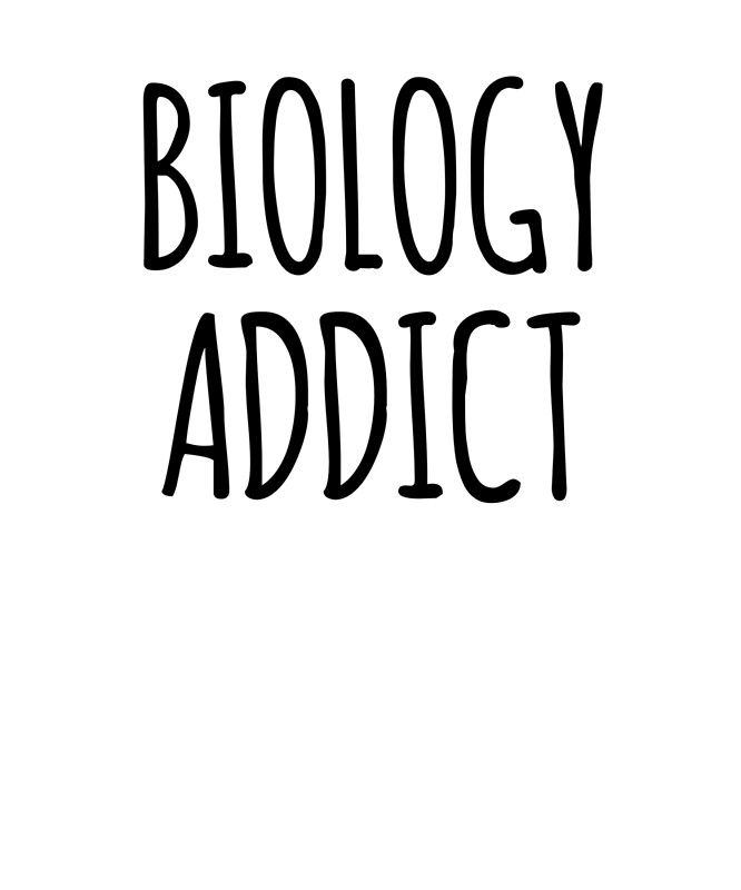 "Biology Addict" by the-elements | Redbubble