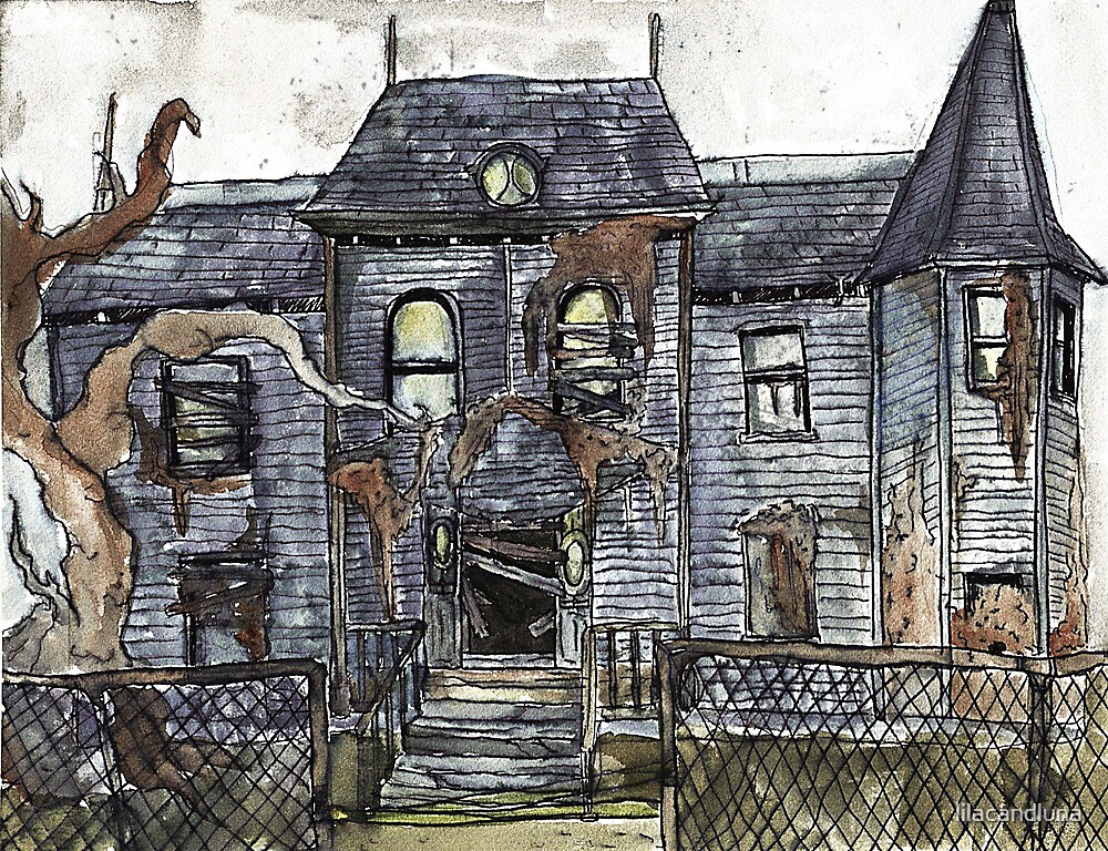"Neibolt House - Stephen King's IT" by lilacandluna | Redbubble