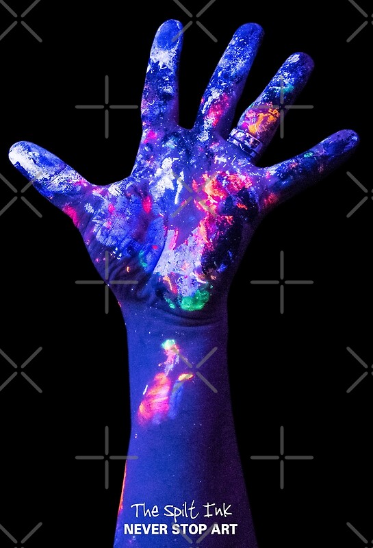 "The Spilt Ink - Never Stop Art" by thespiltink | Redbubble