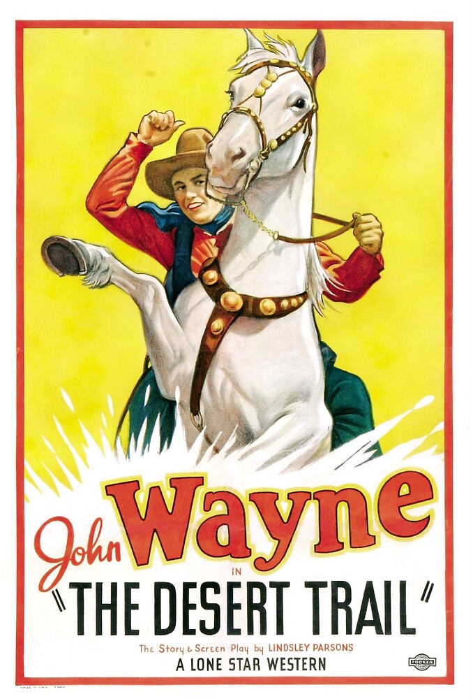 "Vintage Hollywood Nostalgia The Desert Trail John Wayne Film Movie ...