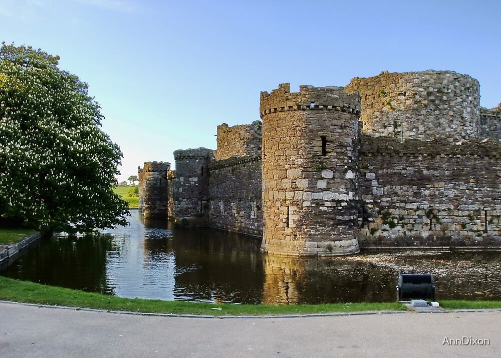 "Beaumaris Castle, Anglesey, N.Wales" by AnnDixon | Redbubble
