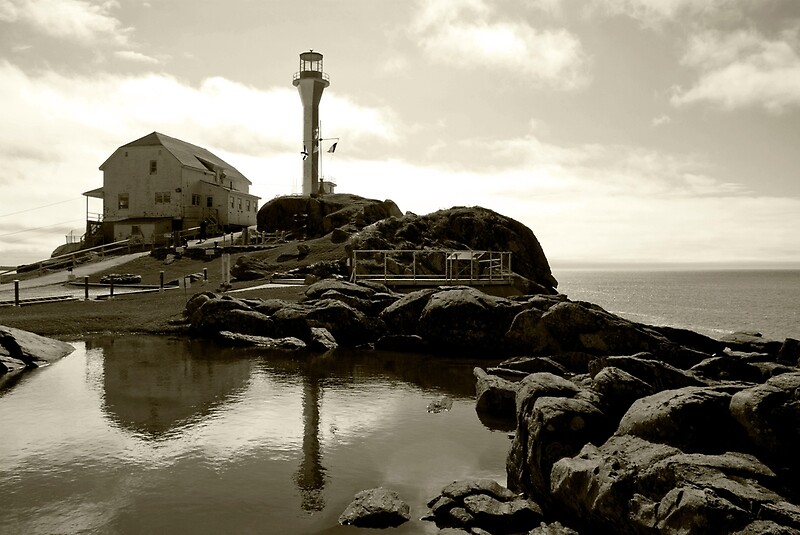 "Cape Forchu Lighthouse, Yarmouth, NS" by Harv Churchill | Redbubble