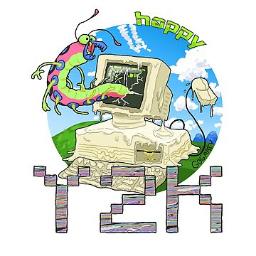 "Y2K Bug" Sticker for Sale by GraceGogarty | Redbubble